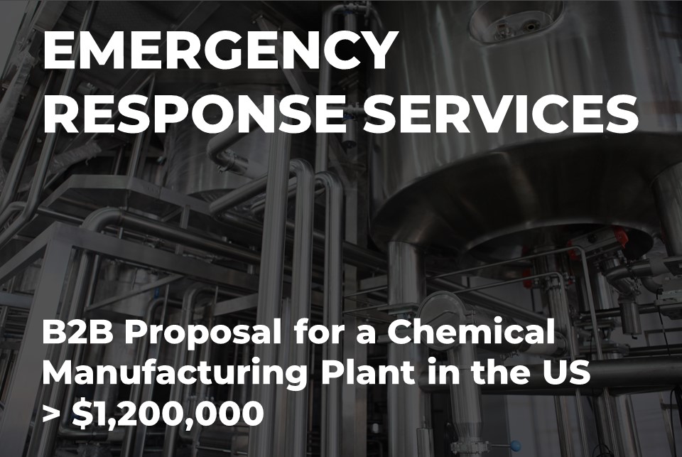 Proposal for Emergency Response Services in a Chemical Manufacturing ...