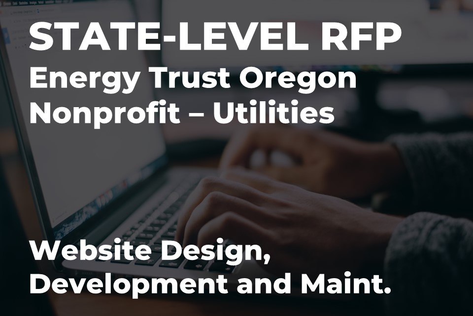 Proposal for State-level RFP - Website Development - Utilities ...